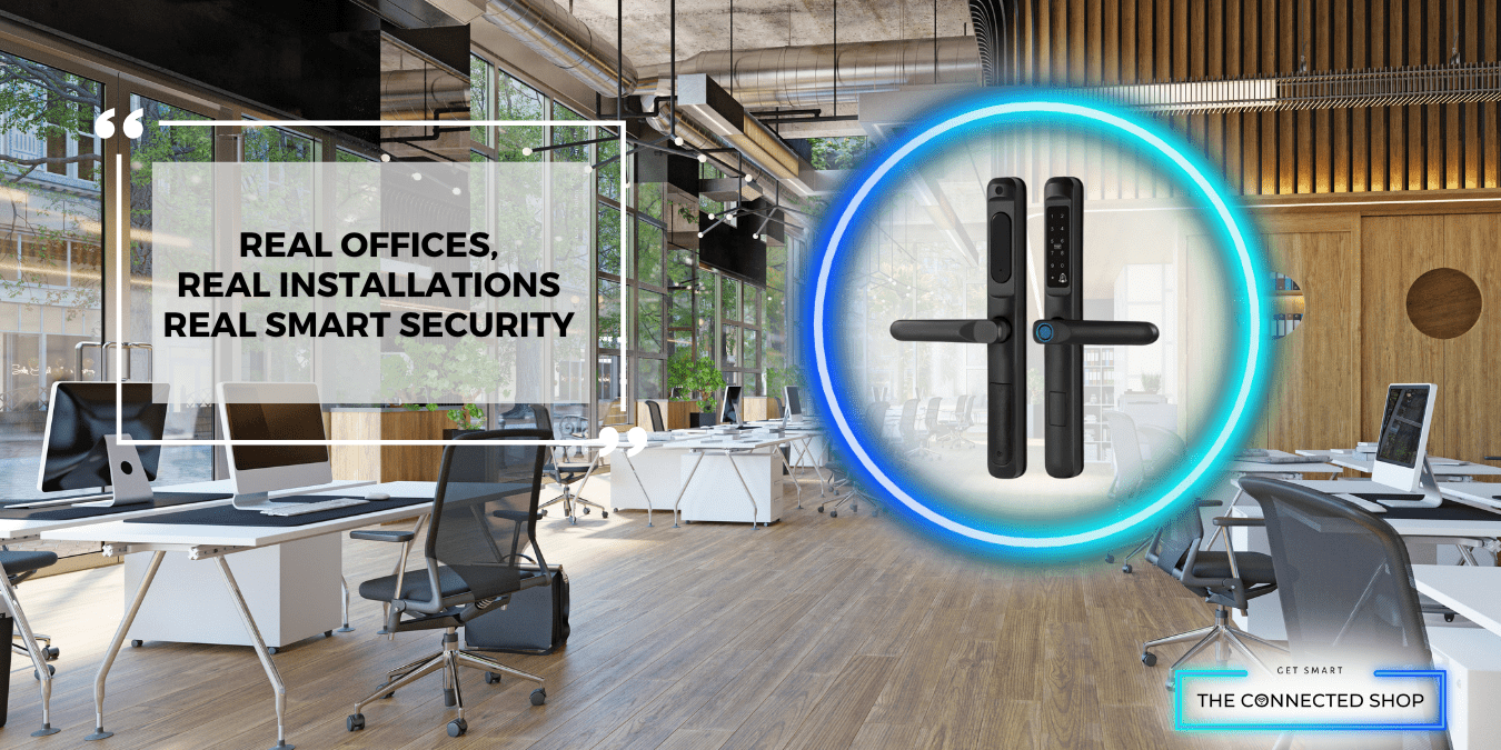 Smart Office Solutions: Real-World Smart Door Lock Installations for O