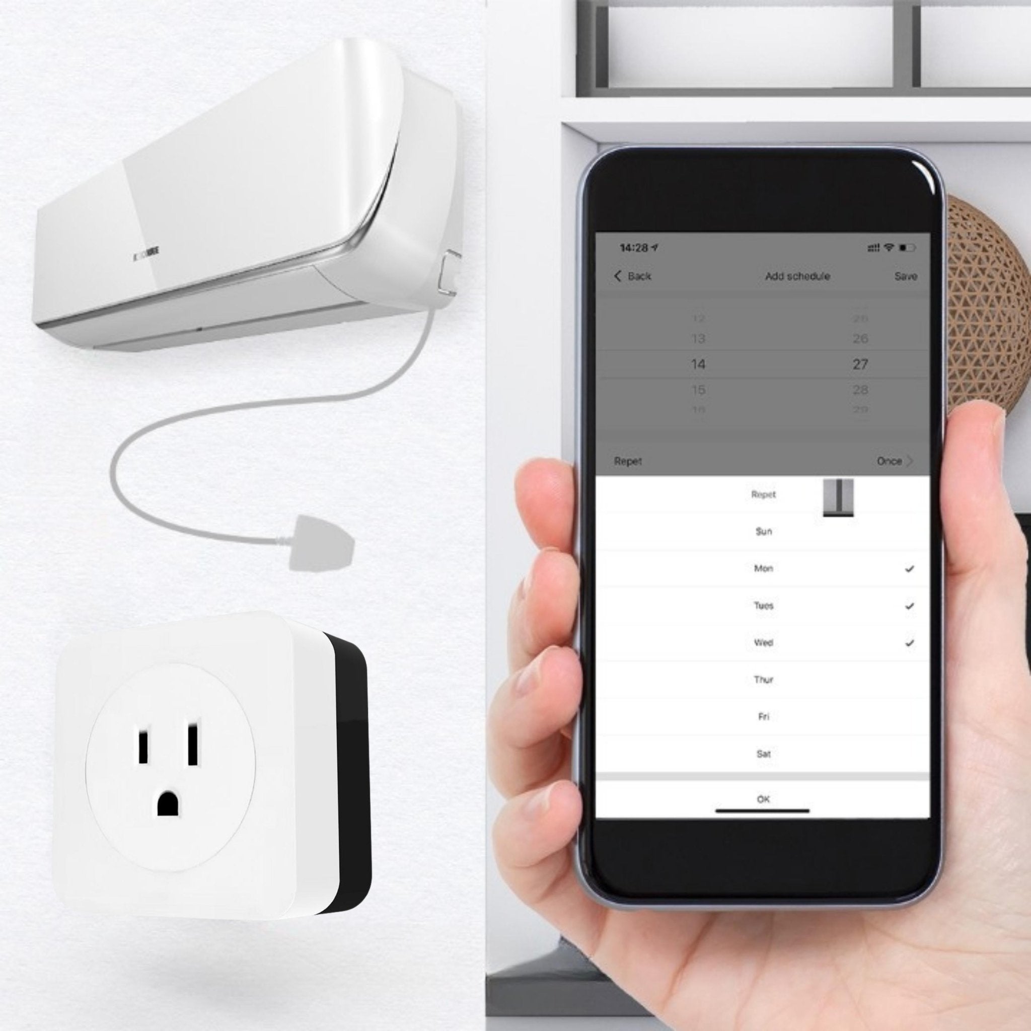 AC Smart Power Switch - Smart Power Switch for AC and WiFi Mobile App ...