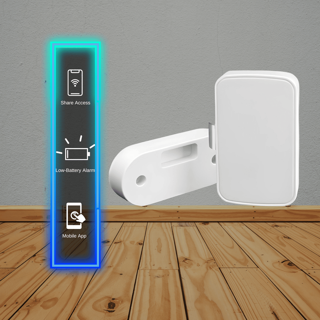 Bluetooth Drawer Lock - Cabinet Drawer Locks & Smart Cabinet Locks