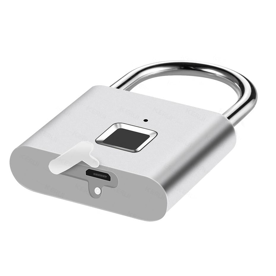 Fingerprint Lock Smart Padlock - Fingerprint Lock and Unlocking Smart ...