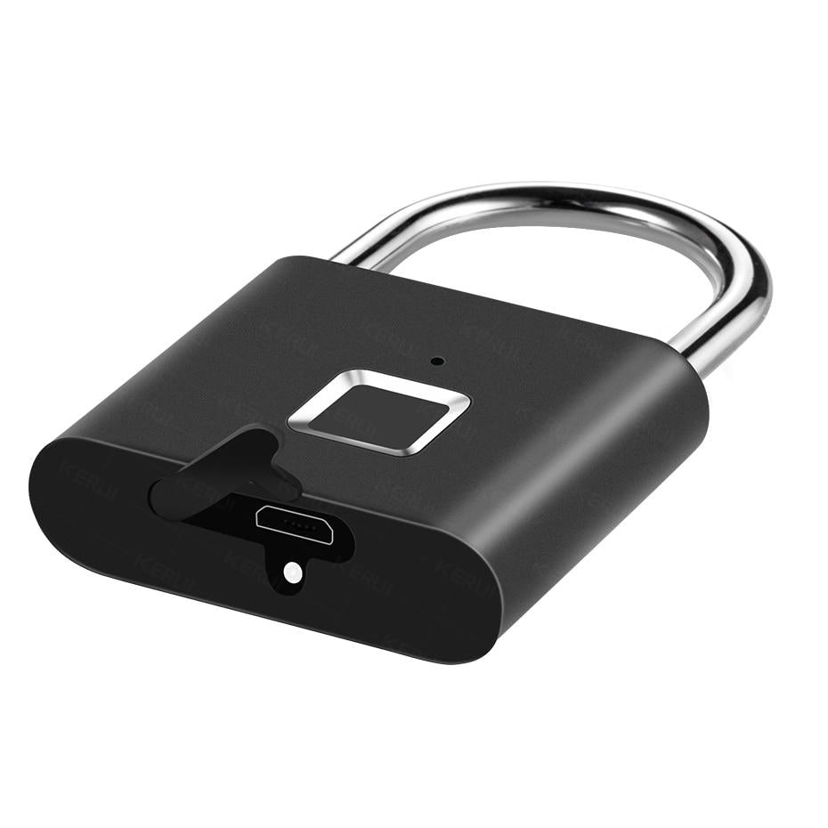 Fingerprint Lock Smart Padlock - Fingerprint Lock and Unlocking Smart ...