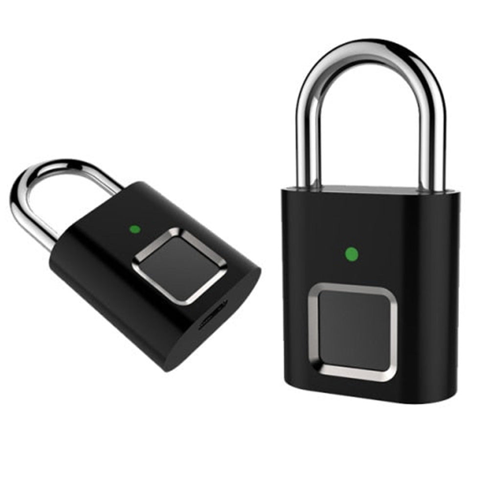 Luggage Fingerprint Lock Smart Padlock - Fingerprint luggage with ...