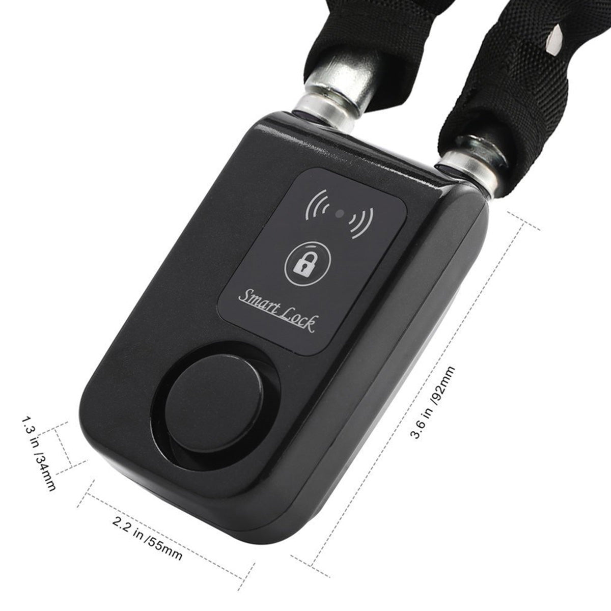 Smart Bike Lock - Mobile App Bluetooth Bike Lock, Remote Control ...