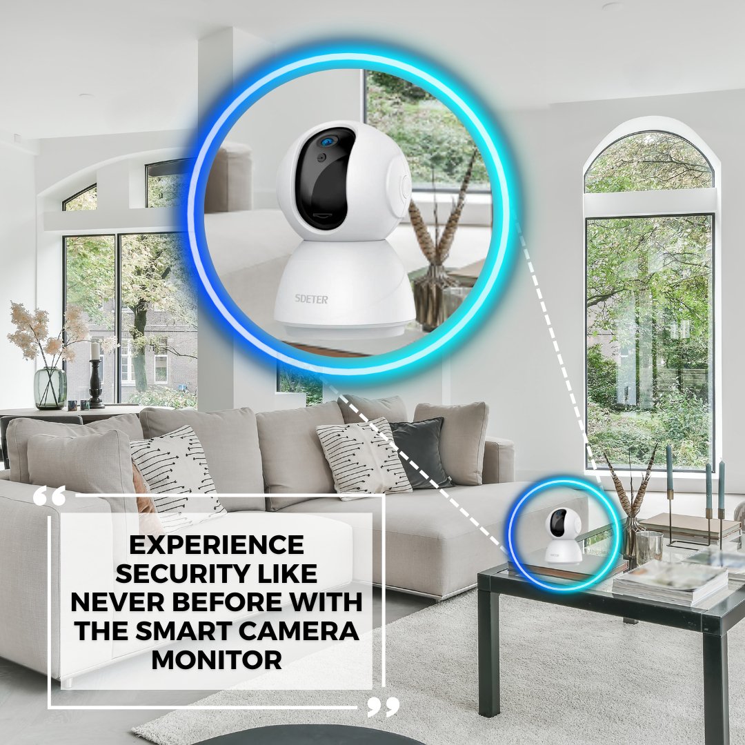 Smart Camera Monitor - Smart Security Camera Live Video and WiFi Remote ...