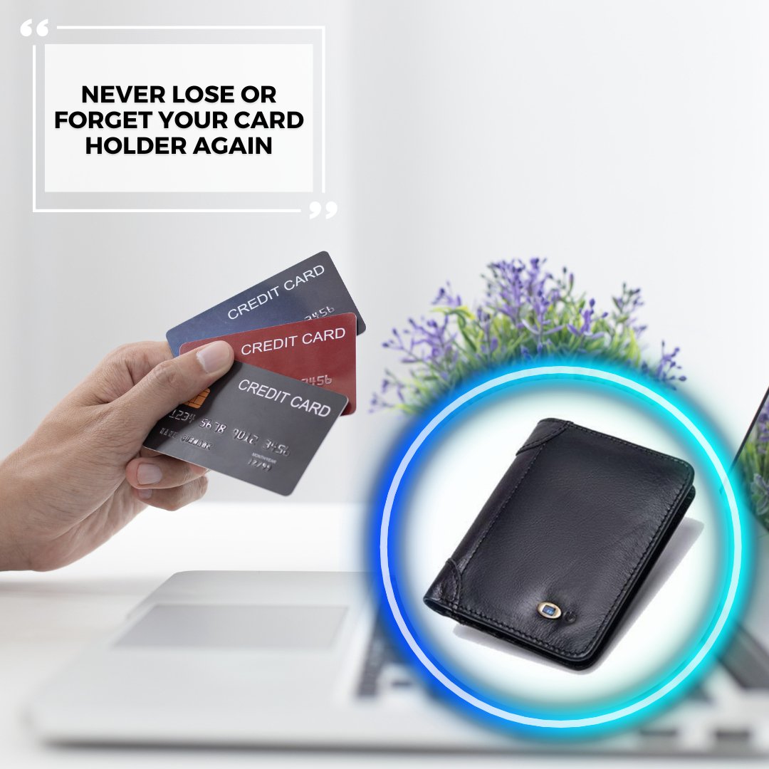 Smart Card Holder Slim Bluetooth Tracker - Smart Wallets for Men – The ...