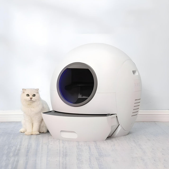 Smart Cat Litter - Self Cleaning Smart Cat Litter Sandbox with Mobile ...