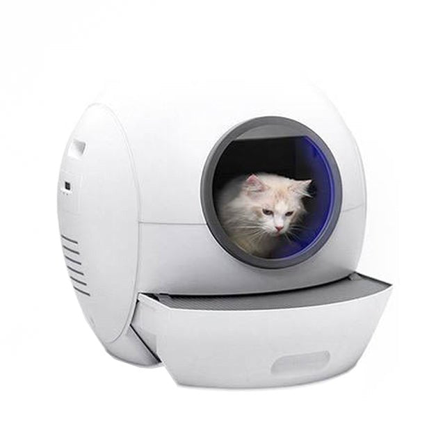 Smart Cat Litter - Self Cleaning Smart Cat Litter Sandbox with Mobile ...