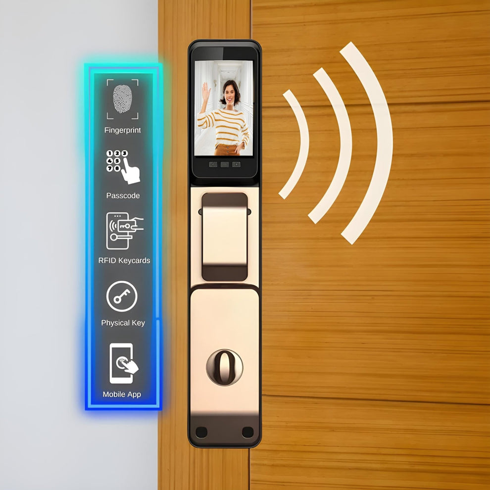Smart Door Lock Face Recognition Plus - Camera Face Recognition Lock