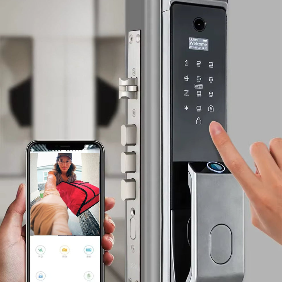 Smart Door Lock Face Recognition Plus - Camera Face Recognition Lock