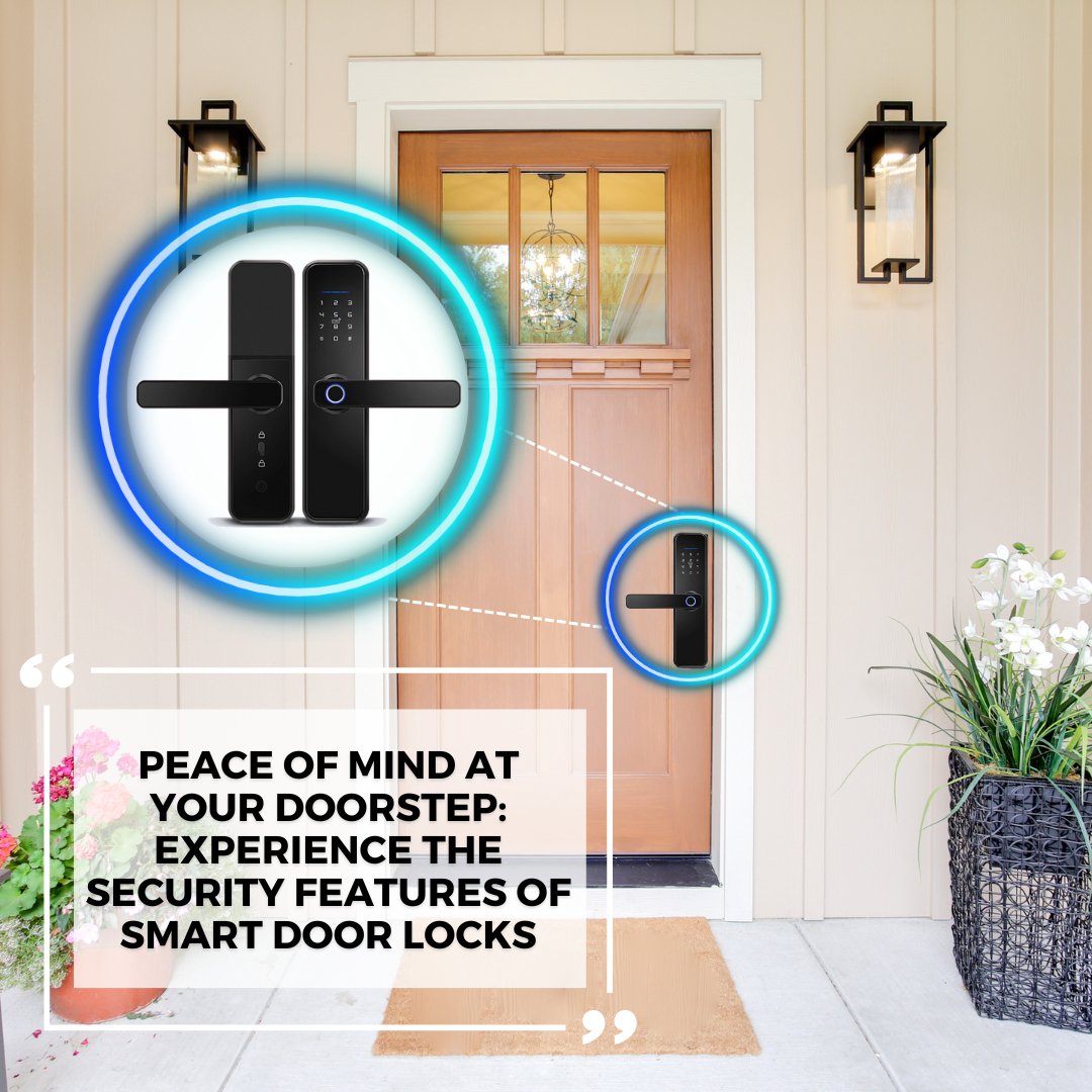 Smart Door Lock - Keyless Entry Door Lock, Upgrade to Smart Lock Door ...