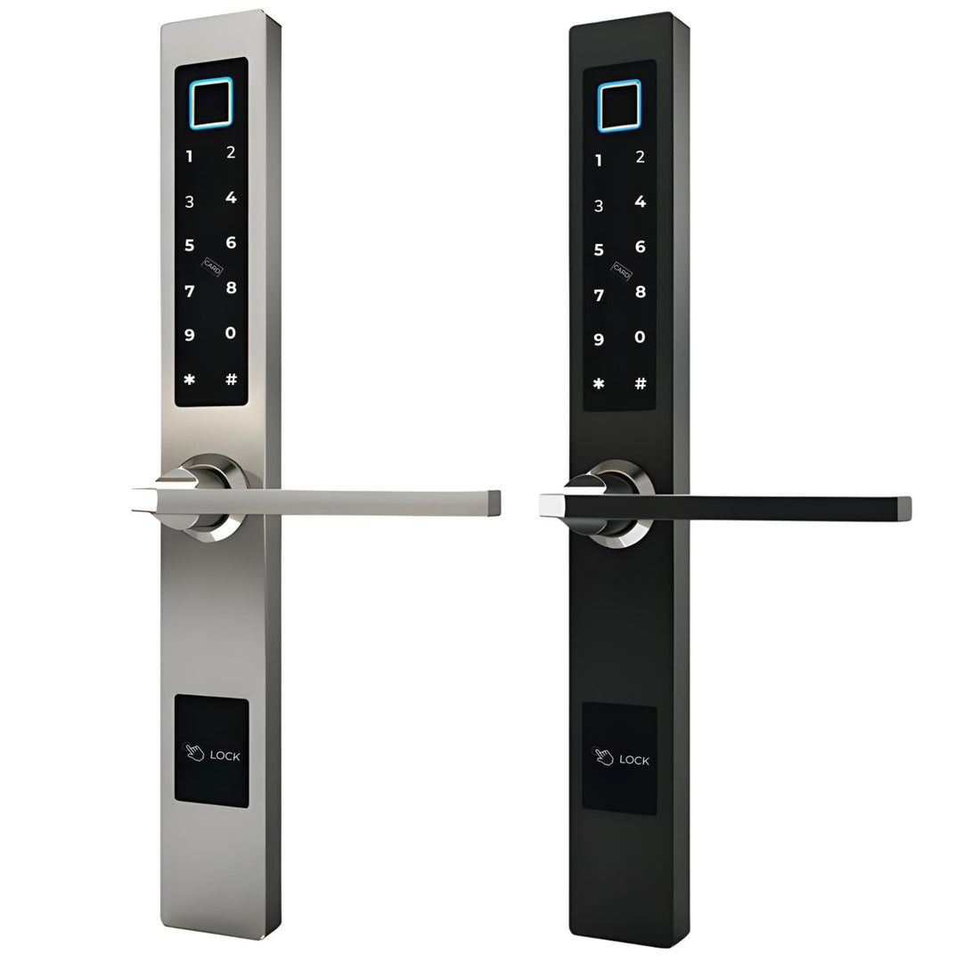 Smart Door Lock Sleek - Fingerprint Door Lock & Sleek Design Smart Lock