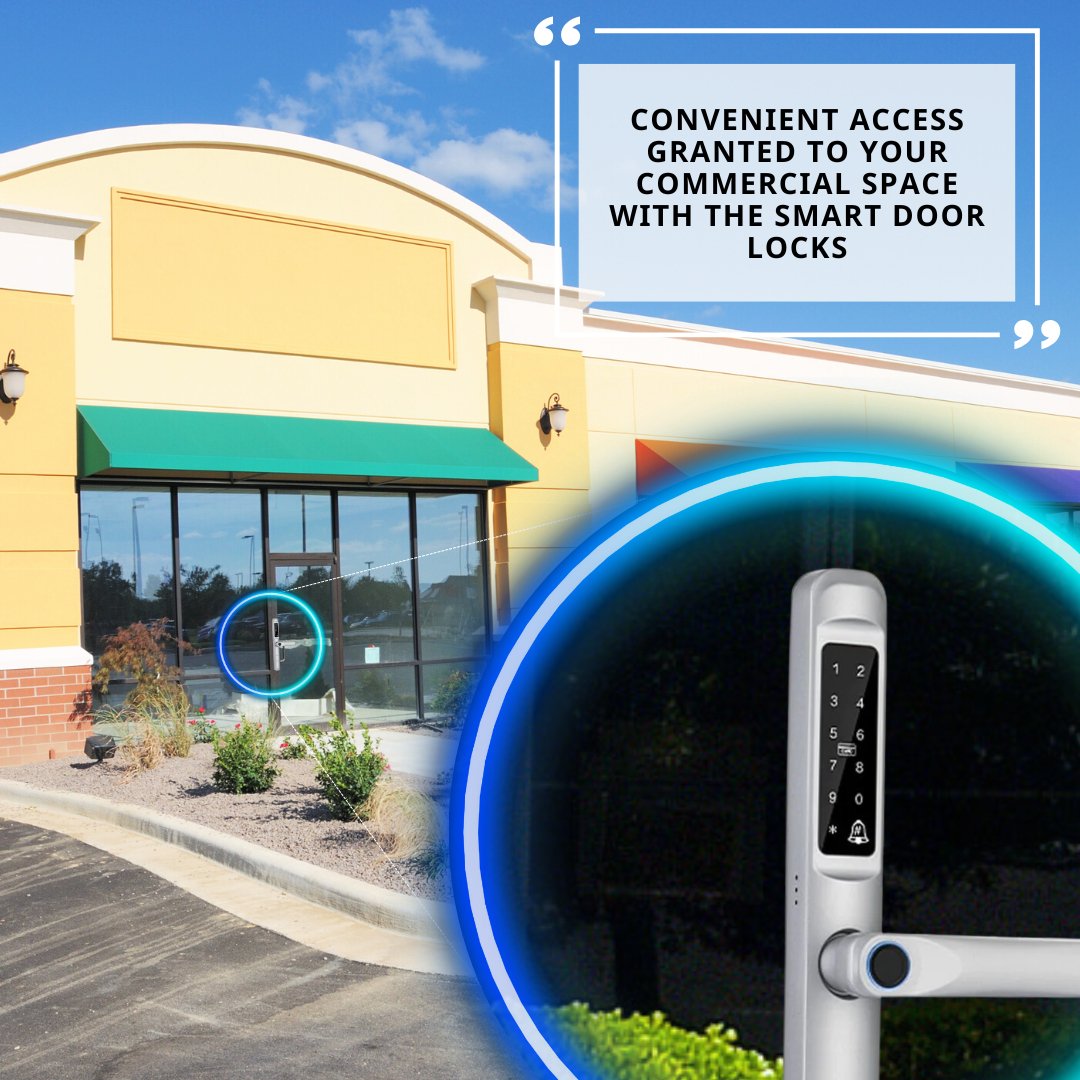 Smart Door Lock Slim - Smart Lock for Slim Doors, Slim Smart Door Lock ...