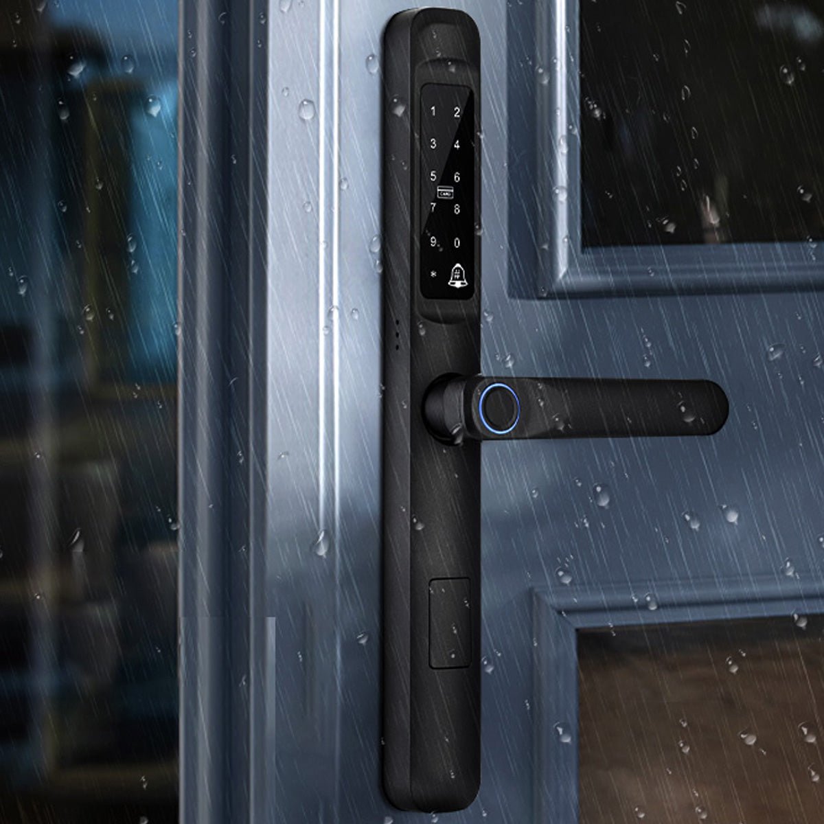 Smart Door Lock Slim - Smart Lock for Slim Doors, Slim Smart Door Lock ...