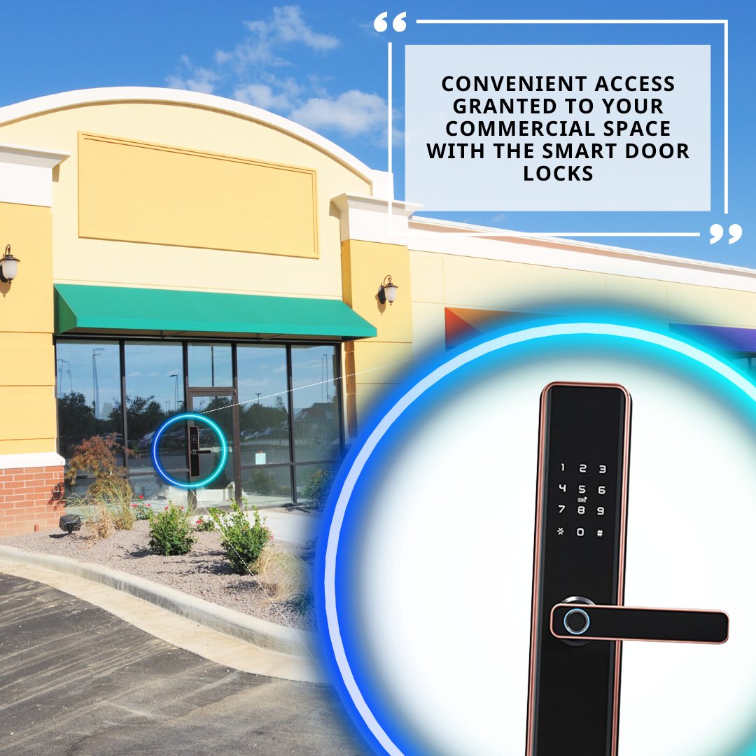 Smart Door Lock Thick - Smart Lock for Thick Doors, Thick Doors Lock ...