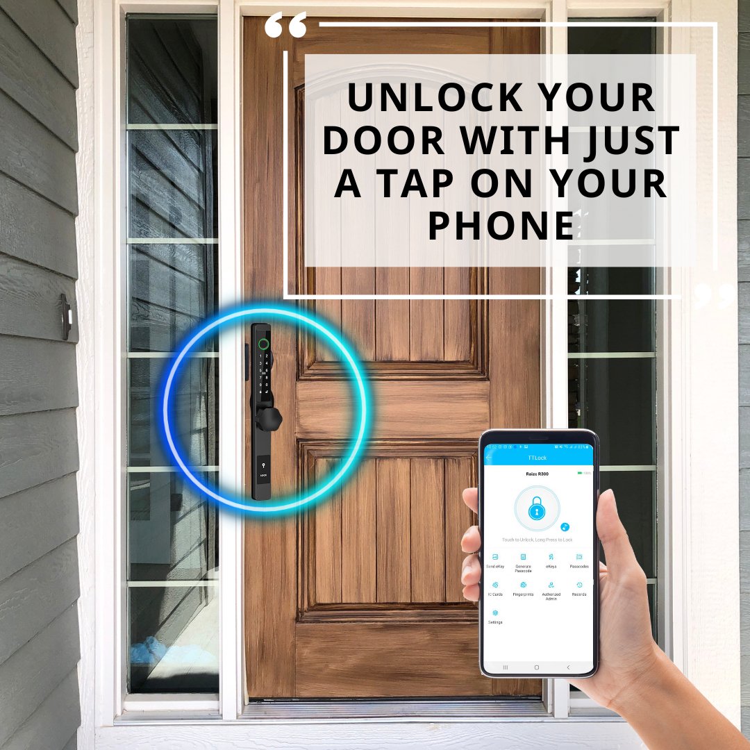 Smart Door Lock Thin - Smart Lock for Thin Doors, Thin Smart Lock – The ...