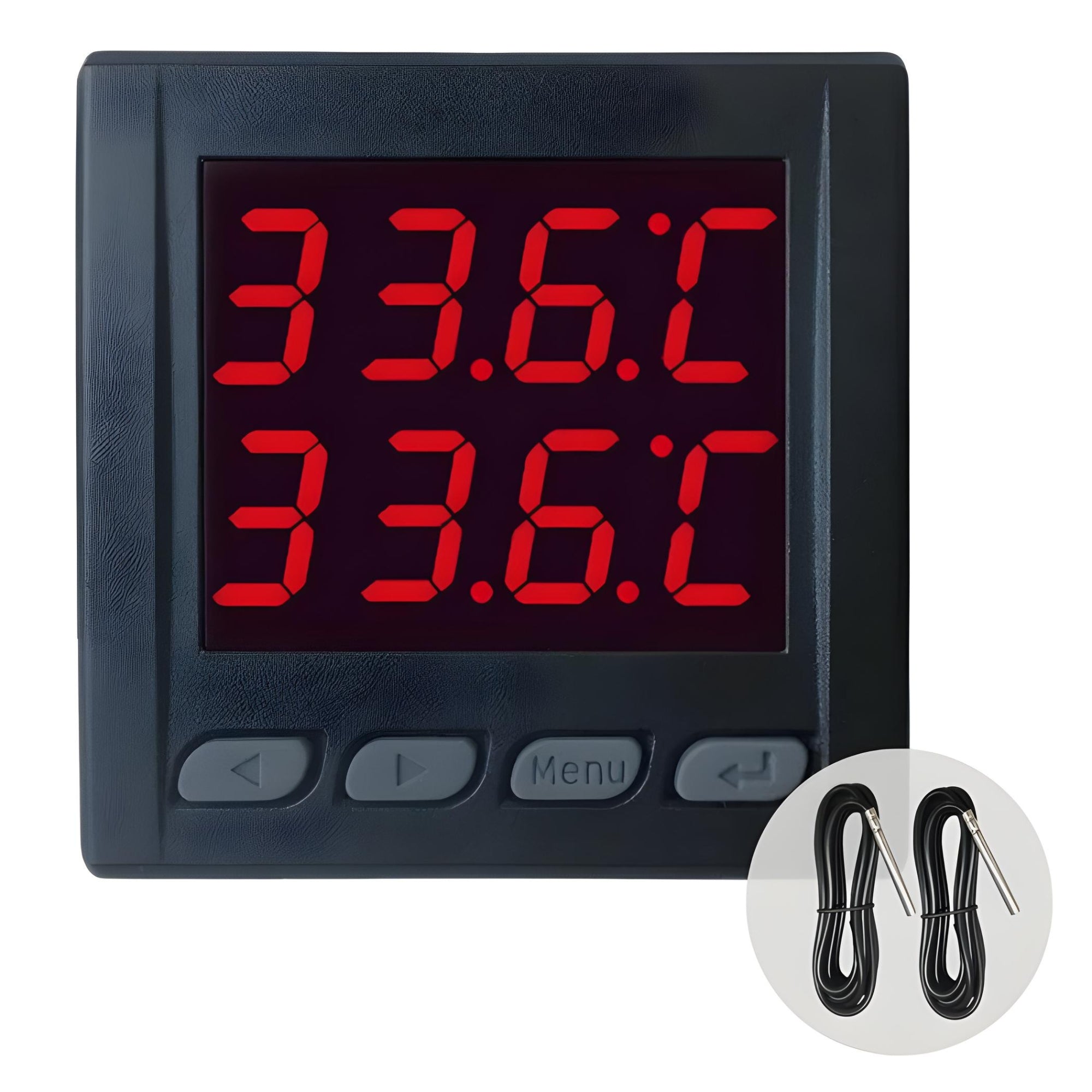 Smart Dual Temperature Controller - Temperature Monitor and Mobile App