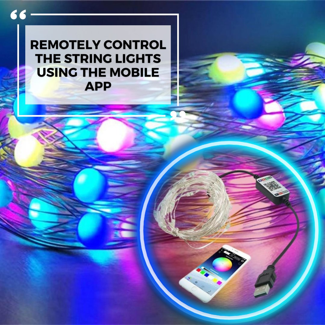 Smart LED String Lights – The Connected Shop