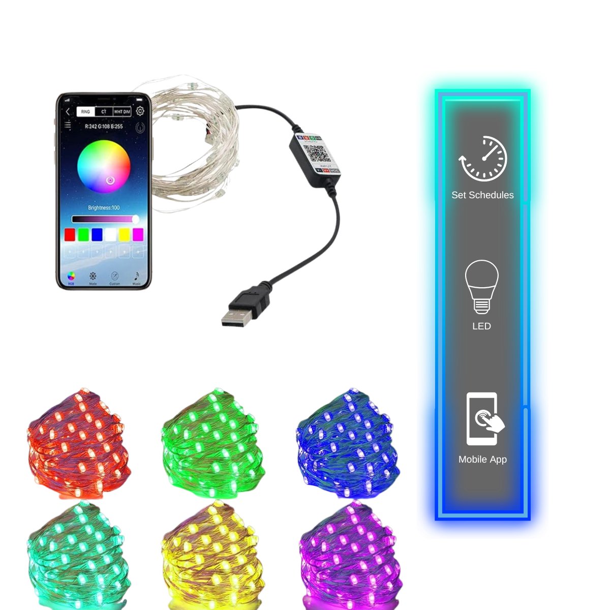 Smart LED String Lights – The Connected Shop