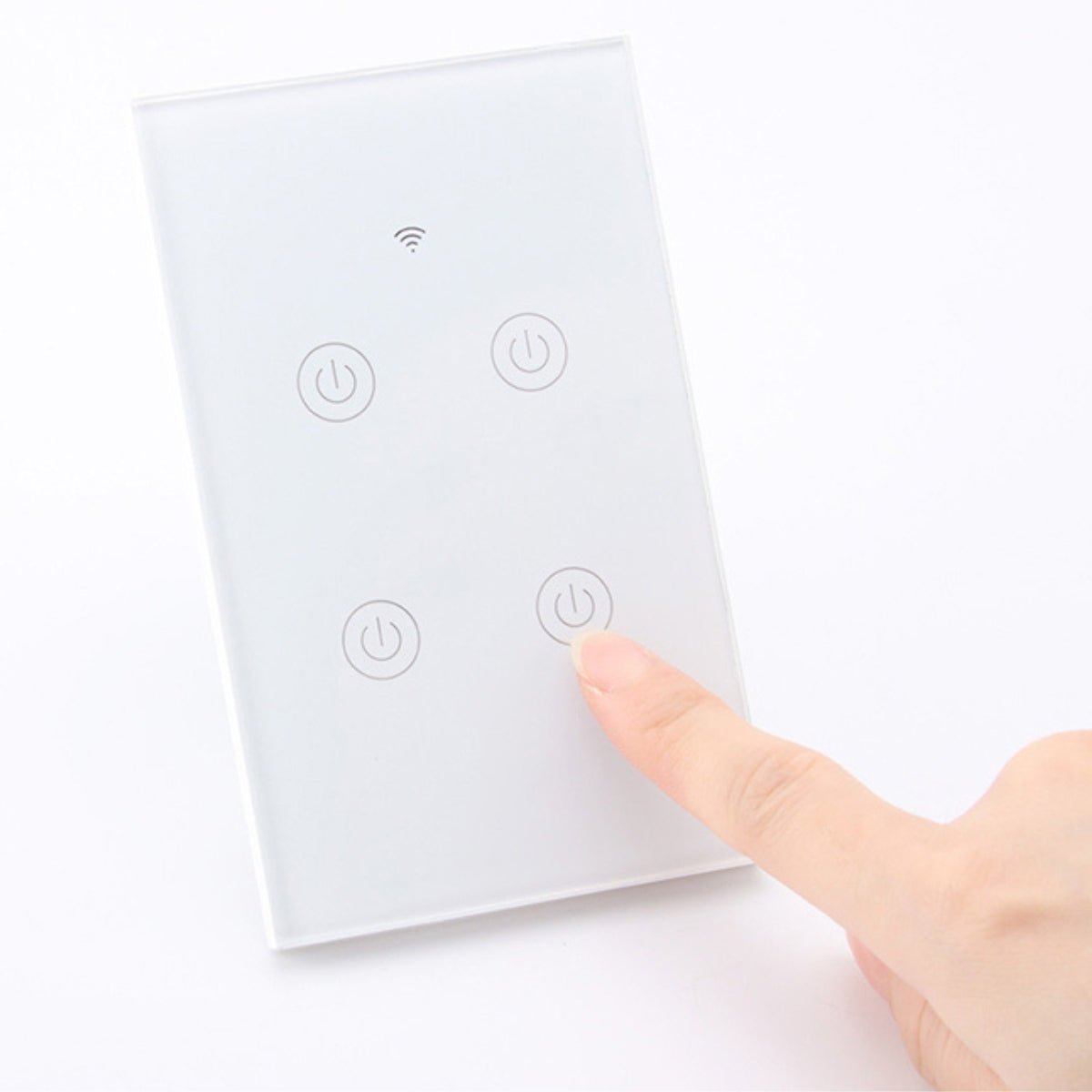 Smart Light Switch - Touch Panel Light Switch with WiFi Mobile App ...