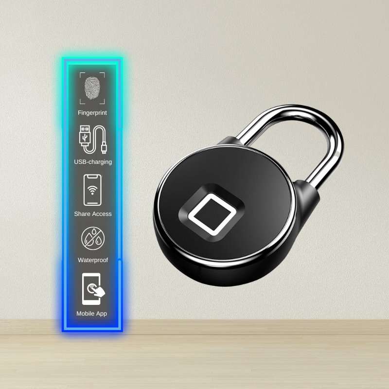 Smart Padlock Bluetooth - Bluetooth Padlock & Fingerprint Padlock – The ...