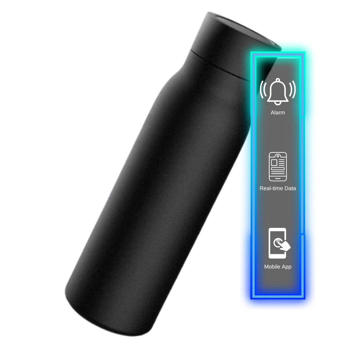 Smart Water Bottle - Insulated Smart Water Bottle, LCD, Mobile App ...