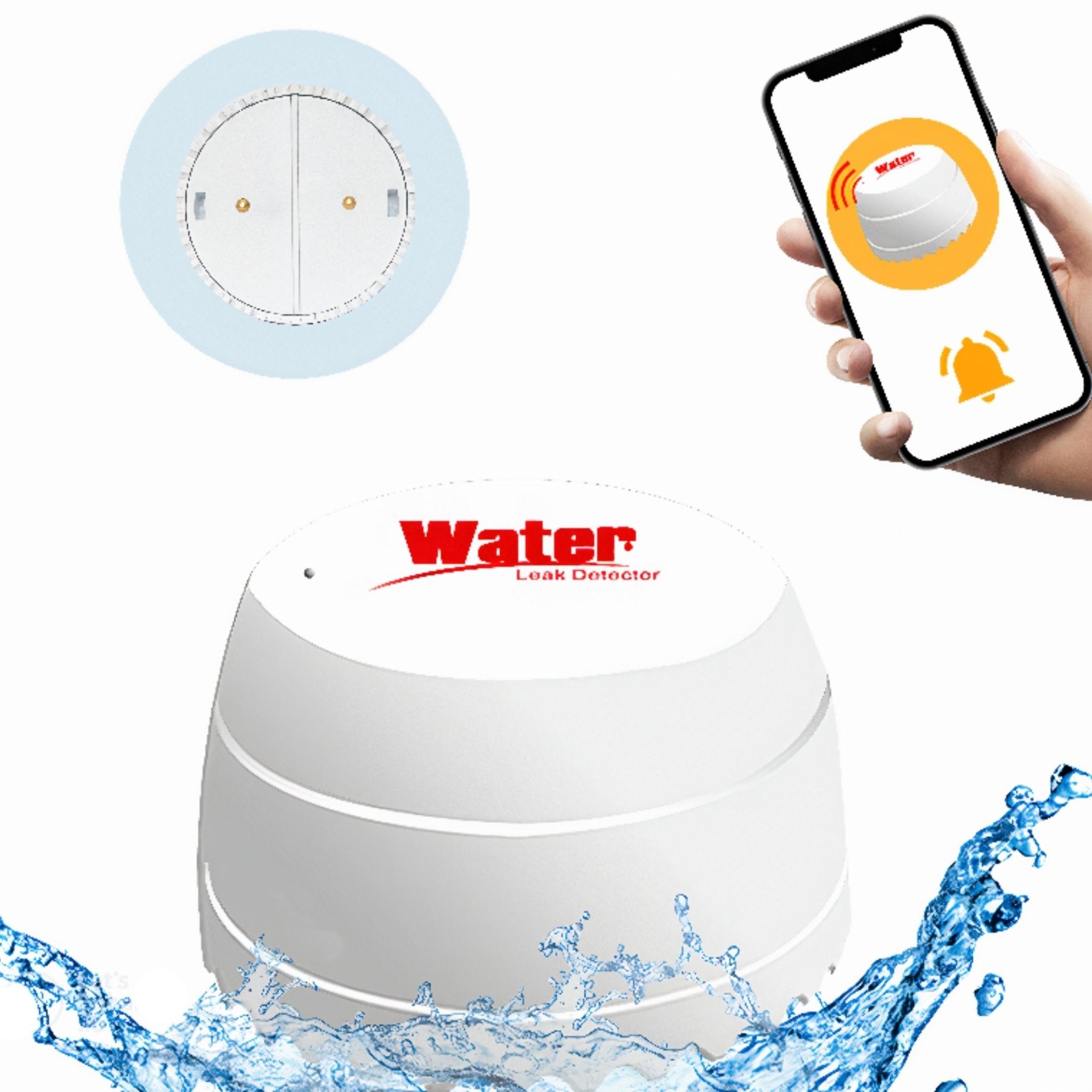 Smart Water Leak Detector - Water Leak Sensor & Water Leak Detector ...